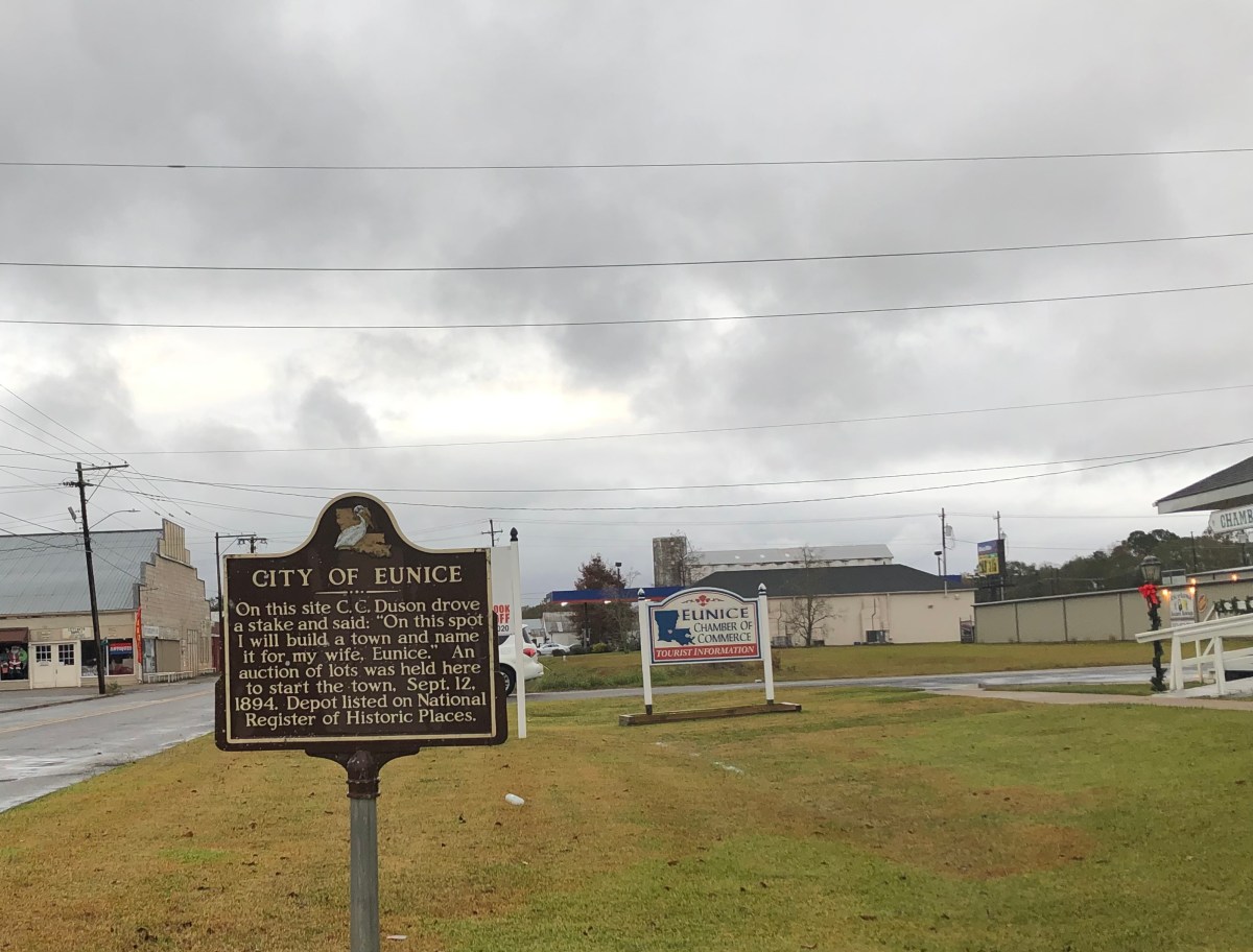 City of Eunice, LA, Historical Marker – Historical Markers of the World