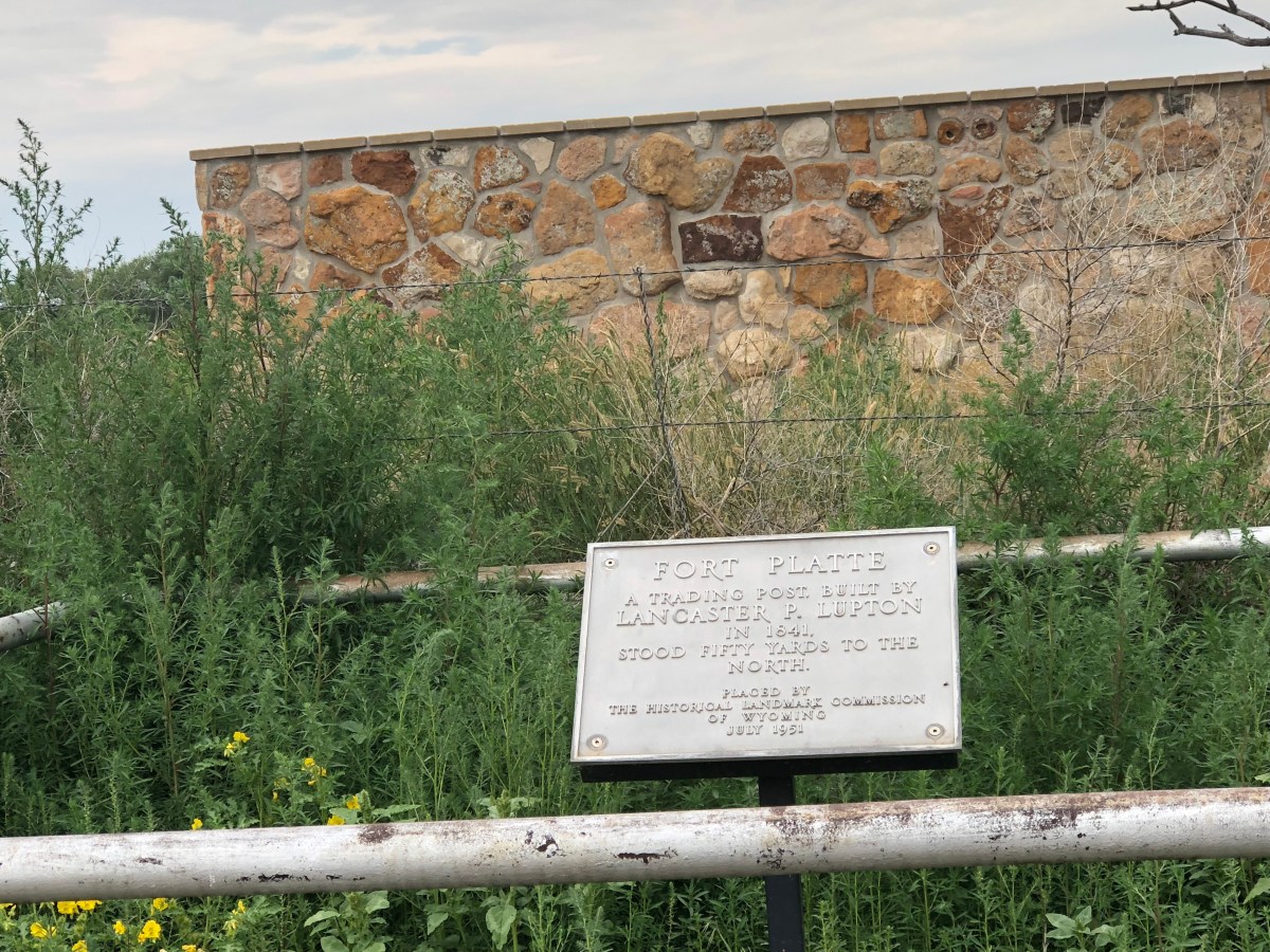 Lancaster Trading Post, Fort Laramie – Historical Markers of the World