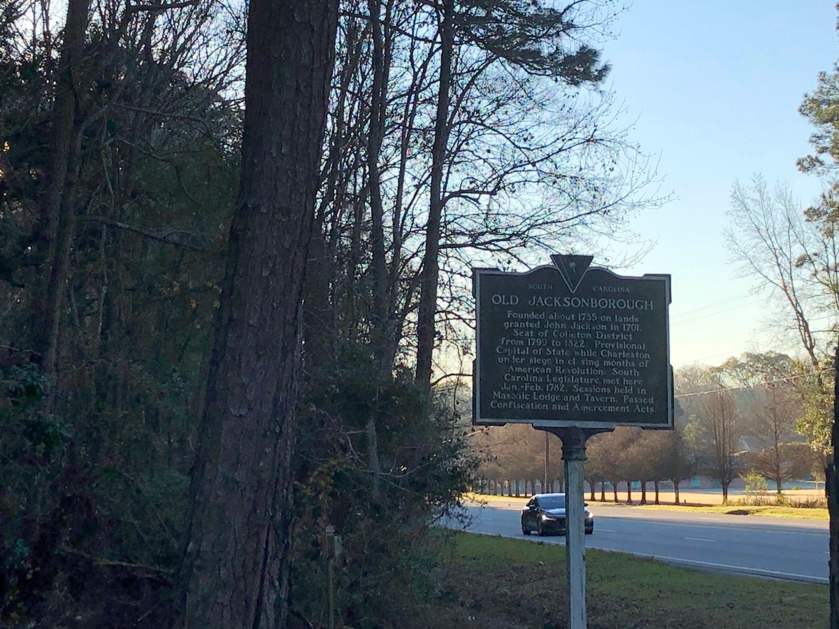 Old Jacksonborough, Hardeeville, South Carolina – Historical Markers of ...