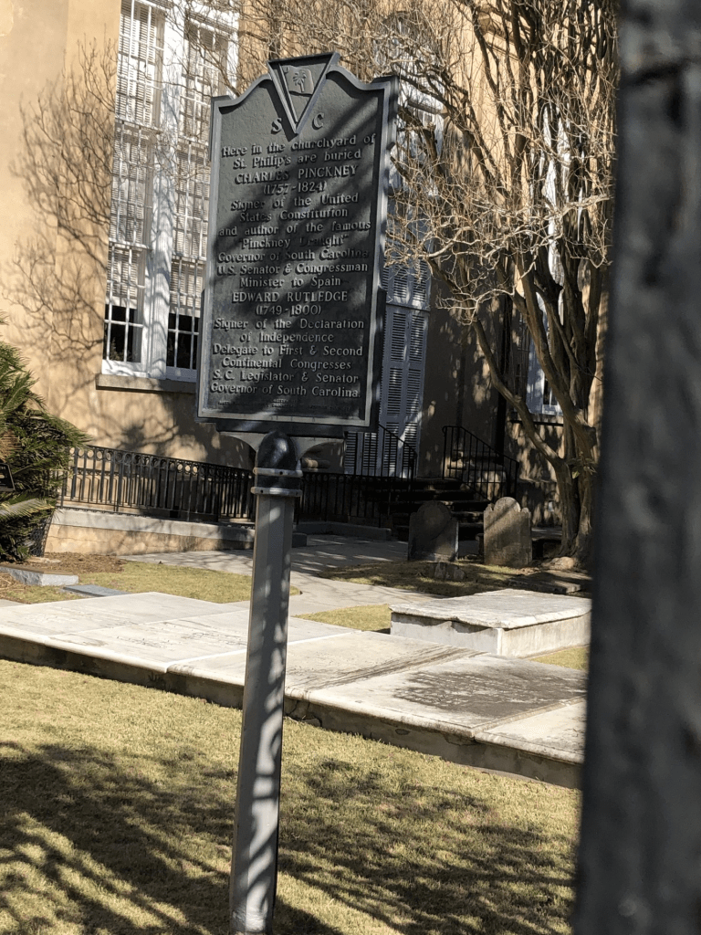 St. Philip’s Church Historical Marker, Charleston, South Carolina ...