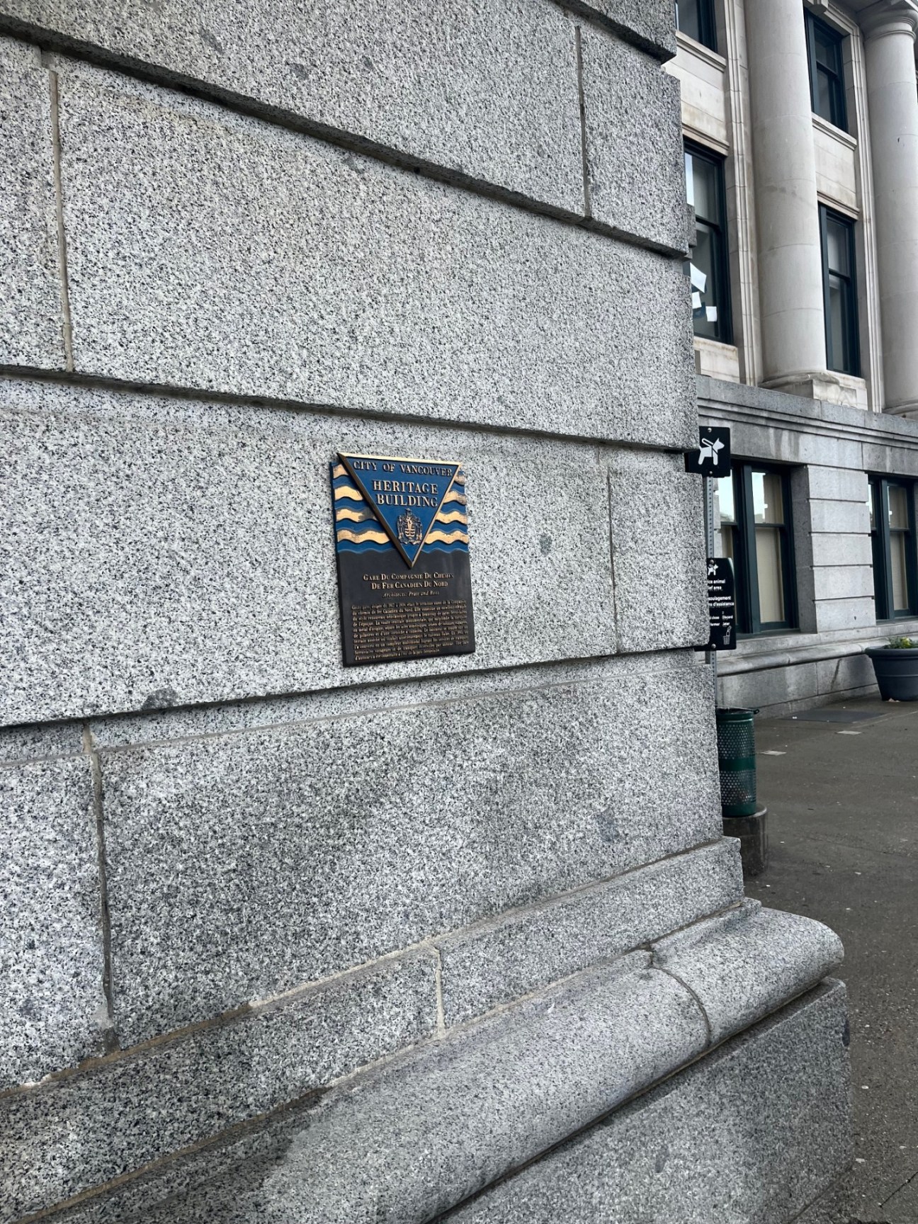 Canadian Northern Railway Station, Vancouver, British Columbia ...